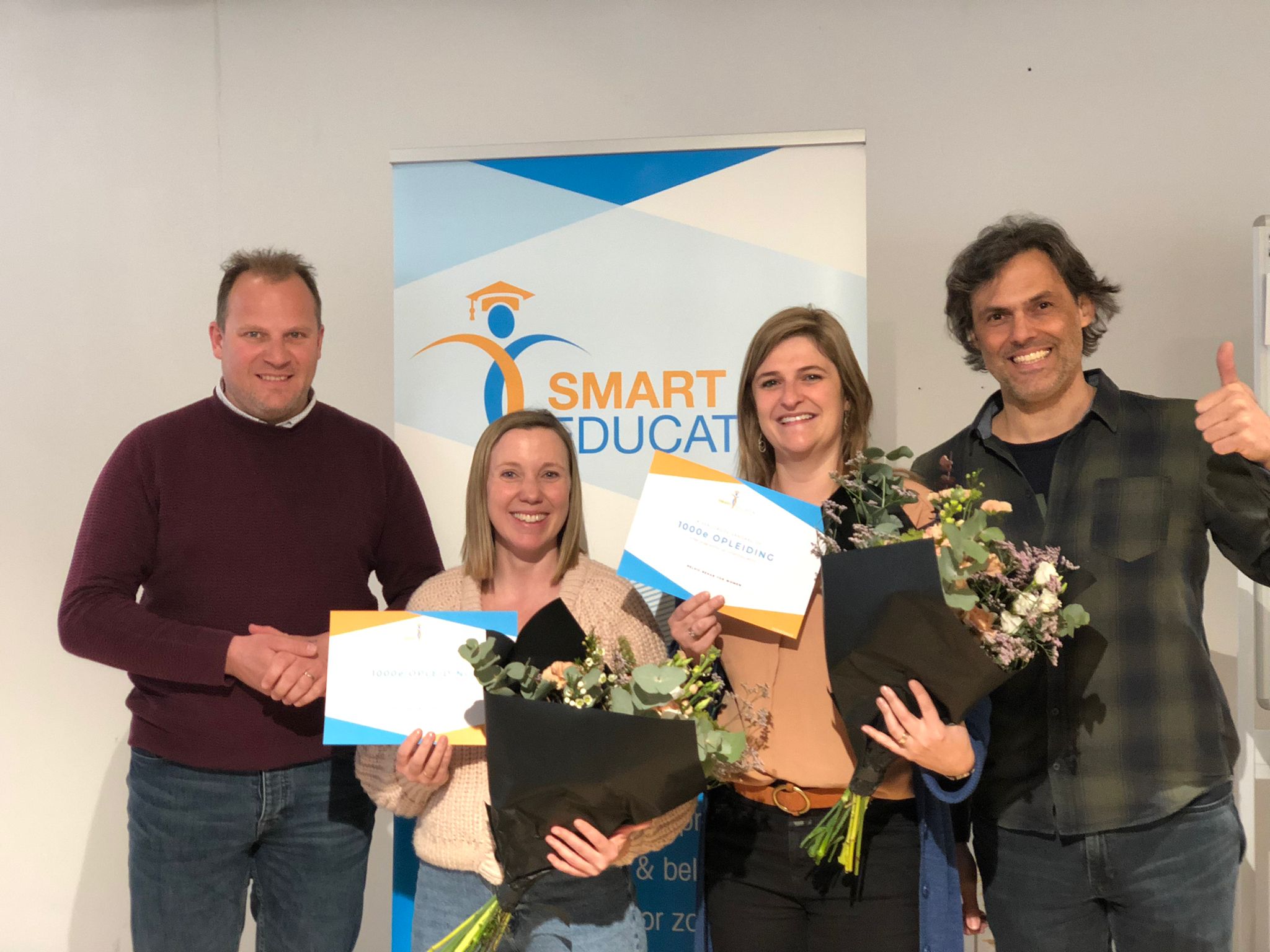 SmartEducation viert 1000e opleiding - SmartEducation